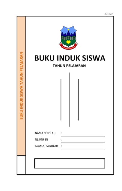 Cover absensi siswa | DOCX
