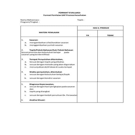 Format sap | DOCX