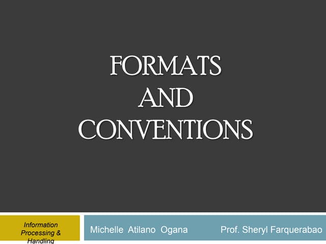 APA Style Presentation | PPT