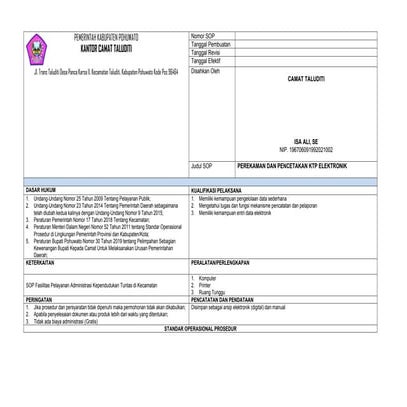 Contoh Format SOP Cetak & Rekam KTP_EL.docx