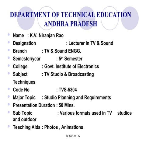 Formats used in TV during broadcasting.ppt