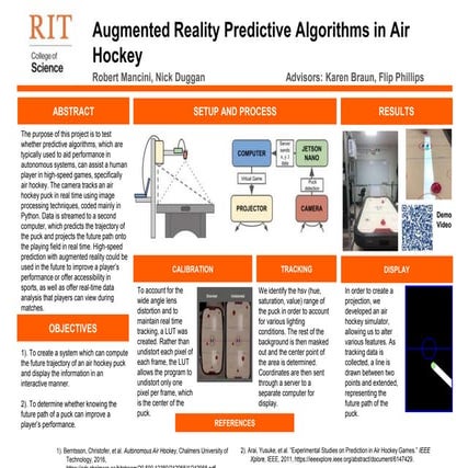 Airhockey FIP RIT Poster | PPTX