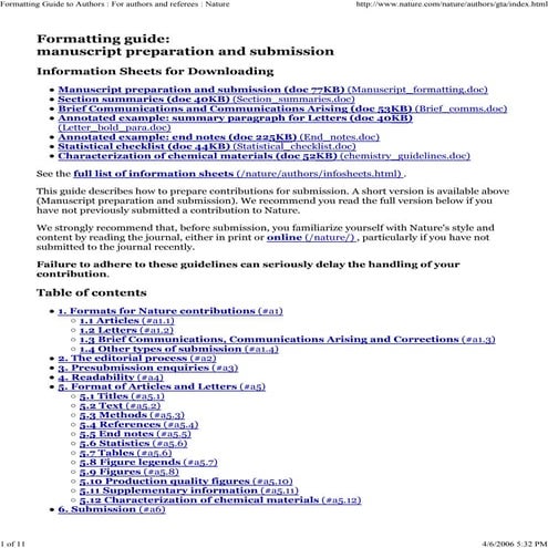 Formatting guide ppt for the publication | PDF | Free Download