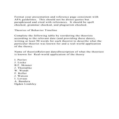 Format your presentation and reference page consistent with APA gu.docx