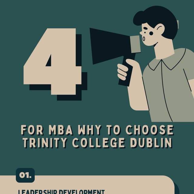 For MBA Why Choose Trinity College Dublin | Newstrides | PDF