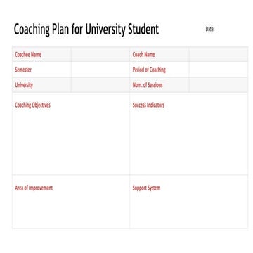 Form Coaching Plan-University Student.pptx