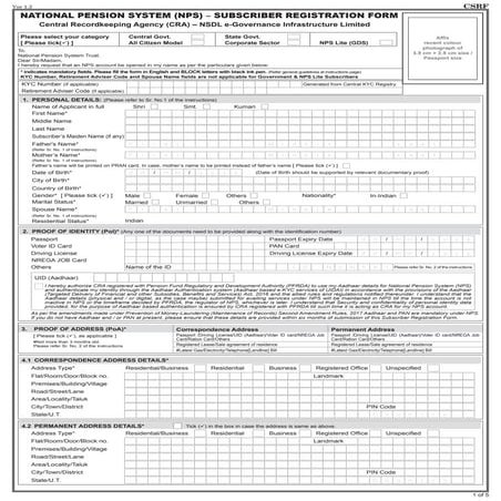 Form csrf subscriber registration form | PDF