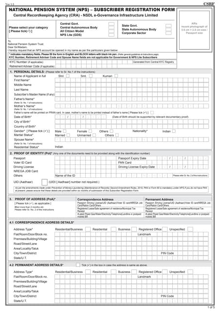 Acop application form