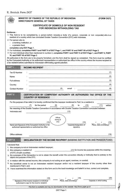 New dgt form per 25 (20190101) | PDF | Business Accounting & Finance ...
