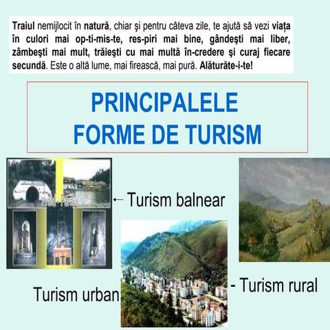 Forme de turism | PPT