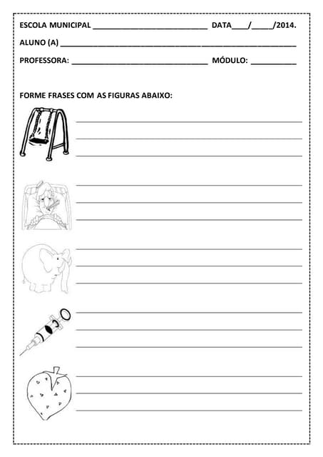 Forme frases 3 | PDF