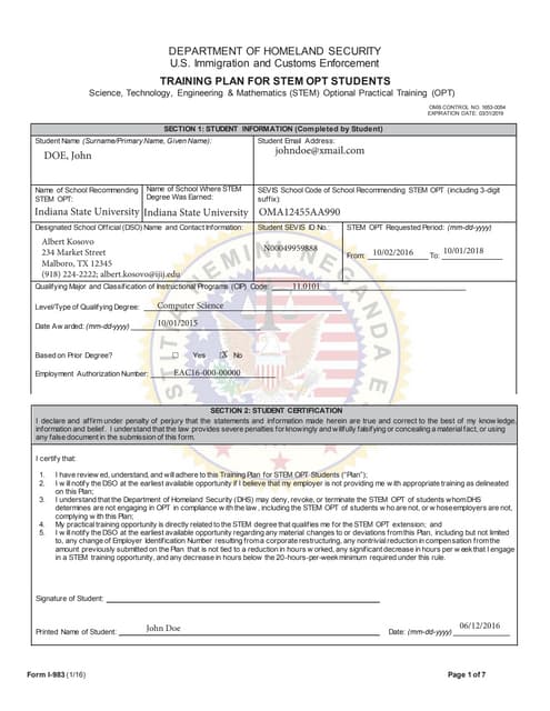 Transitioning from 17 month STEM OPT to 24 month STEM OPT | PPT