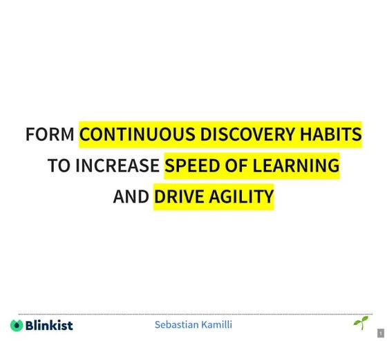 Continuous Discovery Habits Book Review.pdf