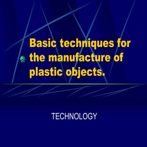 Forming plastics | PPT