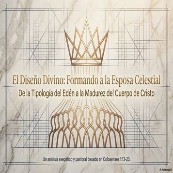El diseño divino: Formando a la esposa celestial | PDF