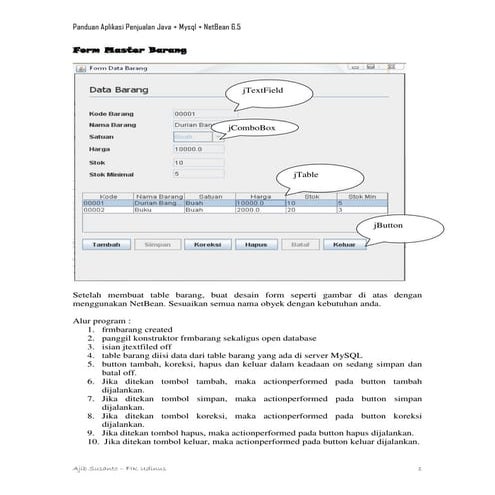 Formmasterbarang | PDF