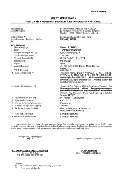 Format pembuatan dokumen PNS SKUM PTK.doc