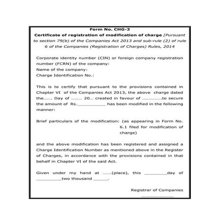 Form no. chg 3 | PDF