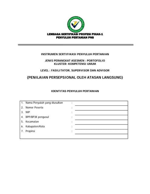Standart penilaian audit 5 r | PDF