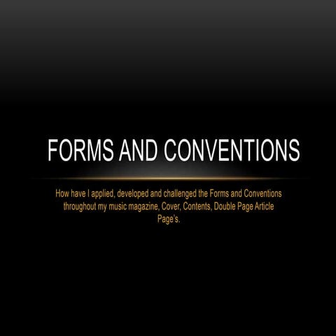 Forms and-conventions- PowerPoint | PPT