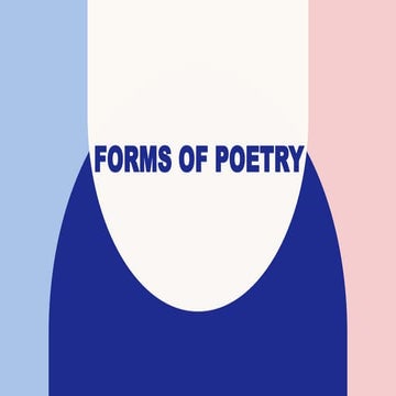 FORMS-OF-POETRY.pptx forms poetry module | PPTX