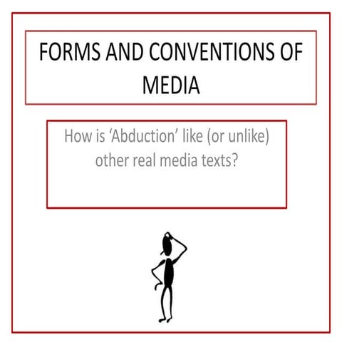 Forms and conventions of media | PPT