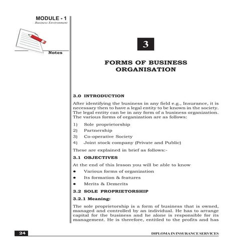 CHAPTER ONE(B)- FORMS OF BUSINESS ORGANISATIONS.ppt