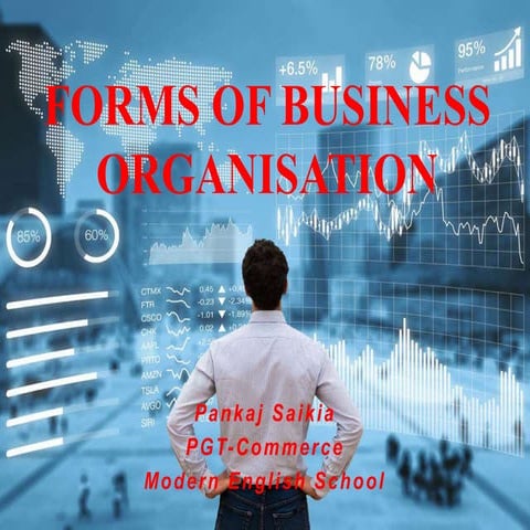 Forms of business organisation | PPTX
