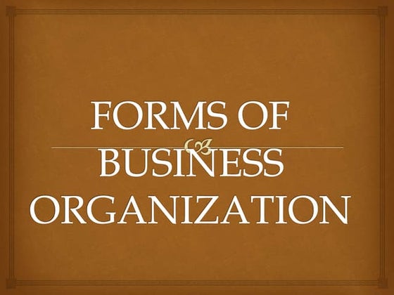 Law-on-Partnership-and-Corporation business org | PPT