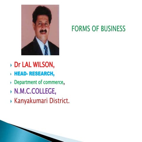 Forms of business ppt 2 | PPT