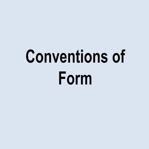 Forms of convention | PPTX