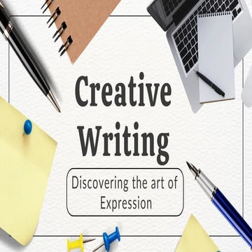 Creative writing and the feature types etc | PPTX