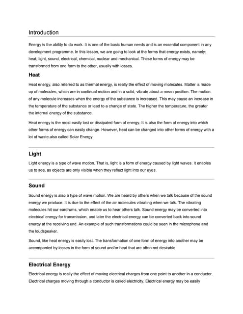 Kinetic Energy and Energy Transfers Science Presentation Blue Bold ...