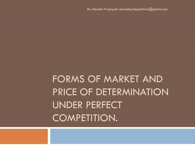 Market form of fish | PPTX