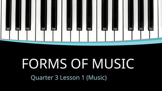 Musical Form.pptx | Music | Entertainment