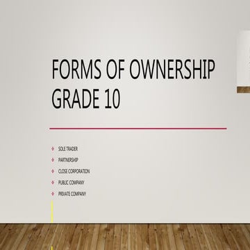 Forms of ownership grade 10.pptx