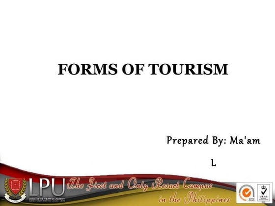 Classification of Tour Packages | PPT