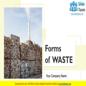 Forms Of Waste PowerPoint Presentation Slides | PDF