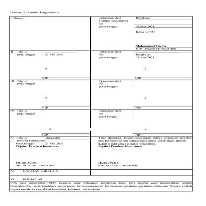 Form spd belakang kkn | DOCX