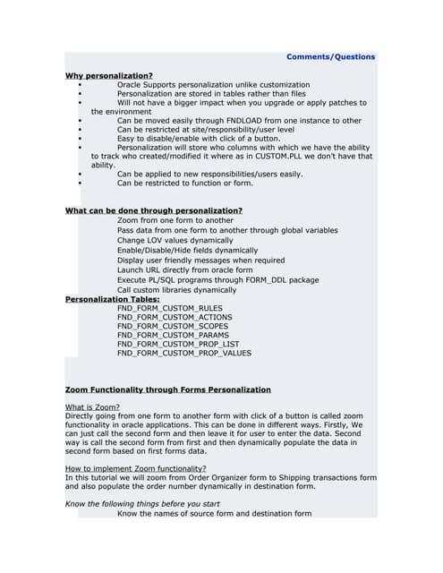 Oracle EBS R12 Sales order personalization | DOCX