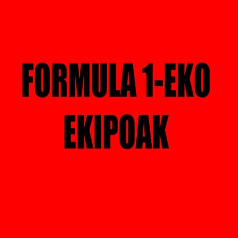 Formula 1 eko ekipoak | PPT