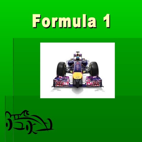 Formula1 presentation | PPT