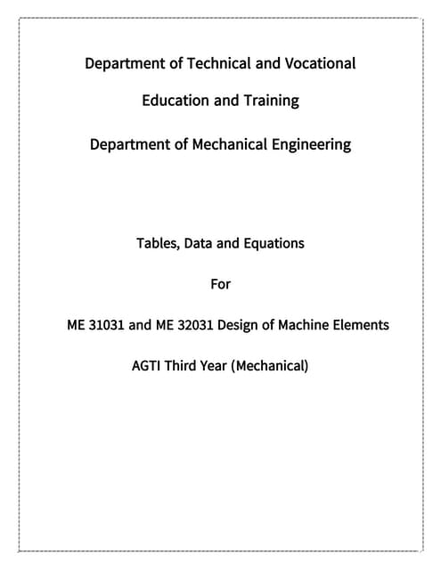 Analysis And Design Of Tail Stock Assembly Ppt