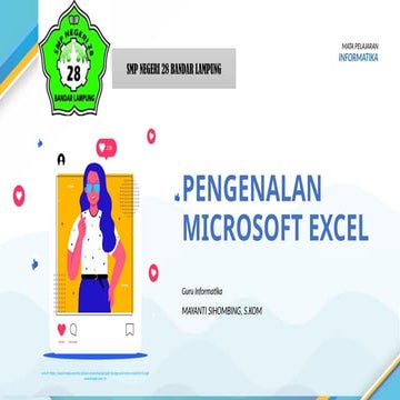 FORMULA MS. EXCEL.pptx UNTUK PENGENALAN MICROSOFT EXCEL UNTUK PEMULA | PPT