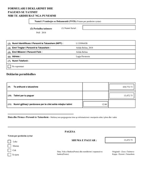 Plan kontabel, gjeneruar nga financa 5 | PDF