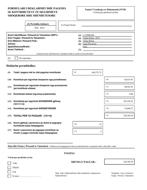 Plan kontabel, gjeneruar nga financa 5 | PDF