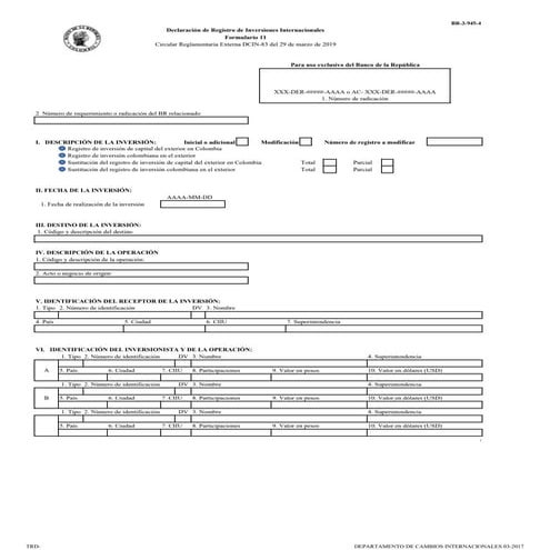 Formulario no. 10 f | PDF