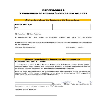 Formulario 2 | PDF