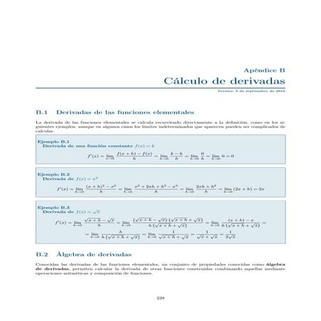 Formulario De Derivadas Formularios Para Bachillerato. Matemáticas
