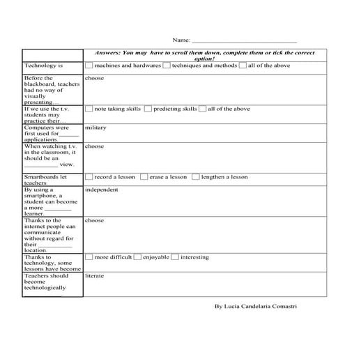 Formulario informatica | DOC